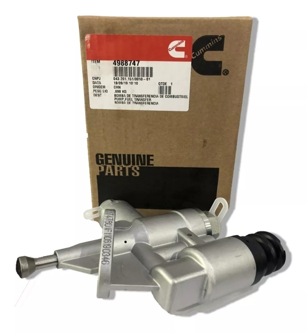 BOMBA DE COMBUSTÍVEL ORIGINAL VW MOTOR CUMMINS 2T0130759E - BOMBA DE ...